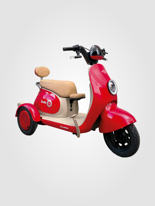 Triciclo Eléctrico Beetle | Diseño Compacto y Estilo Únic