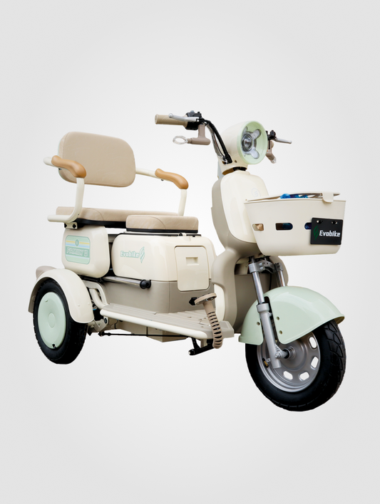 Triciclo Eléctrico Family Q | Movilidad Práctica y Confiable