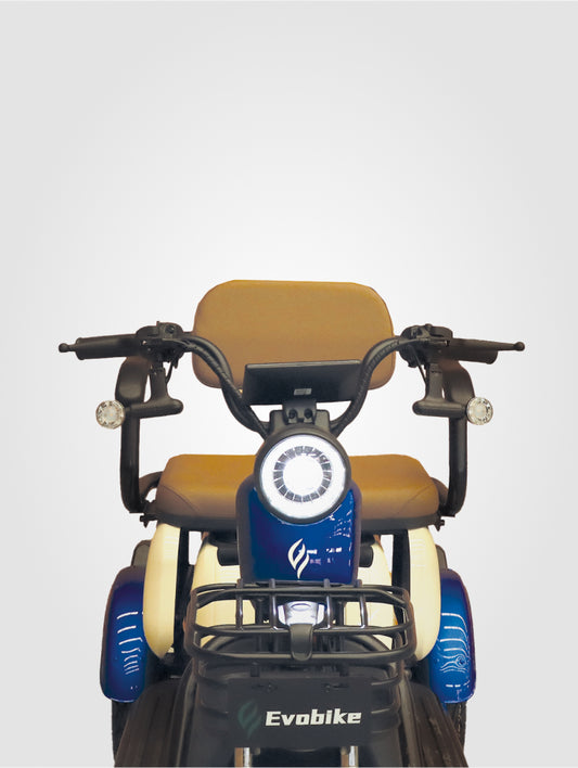 Triciclo Eléctrico Bicicleta Family | Comodidad y Espacio Familiar