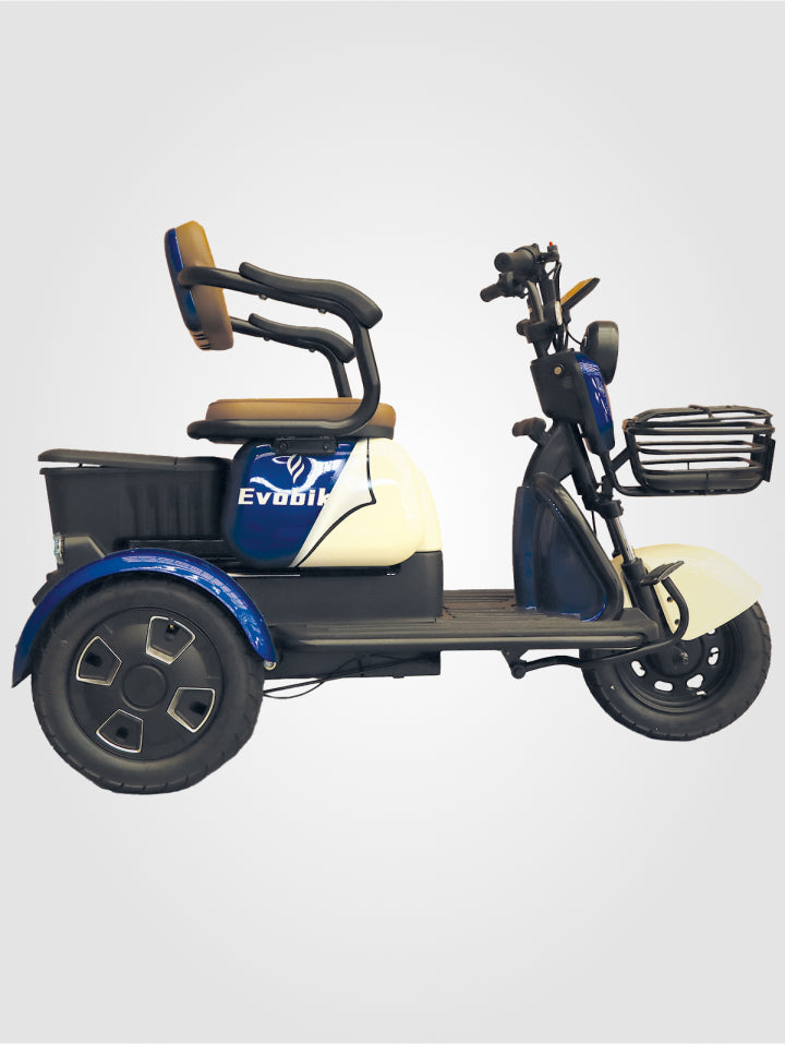 Triciclo Eléctrico Bicicleta Family | Comodidad y Espacio Familiar