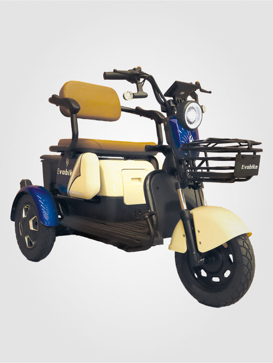 Triciclo Eléctrico Bicicleta Family | Comodidad y Espacio Familiar