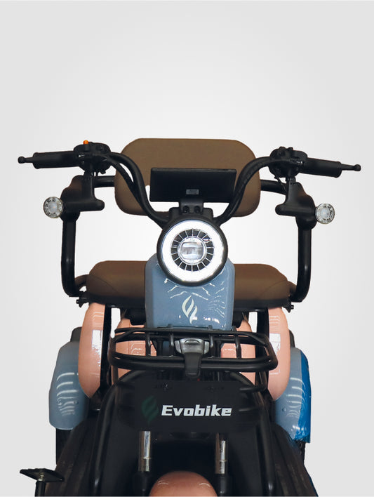 Triciclo Eléctrico Bicicleta Family | Comodidad y Espacio Familiar