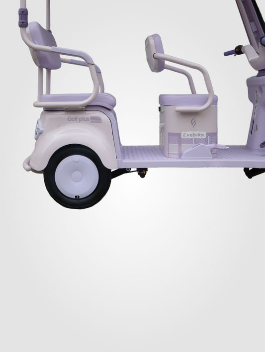 Triciclo Eléctrico Golf Plus | Versatilidad y Mayor Capacidad