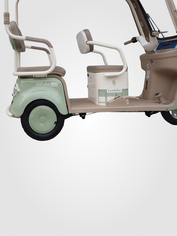 Triciclo Eléctrico Golf Plus | Versatilidad y Mayor Capacidad
