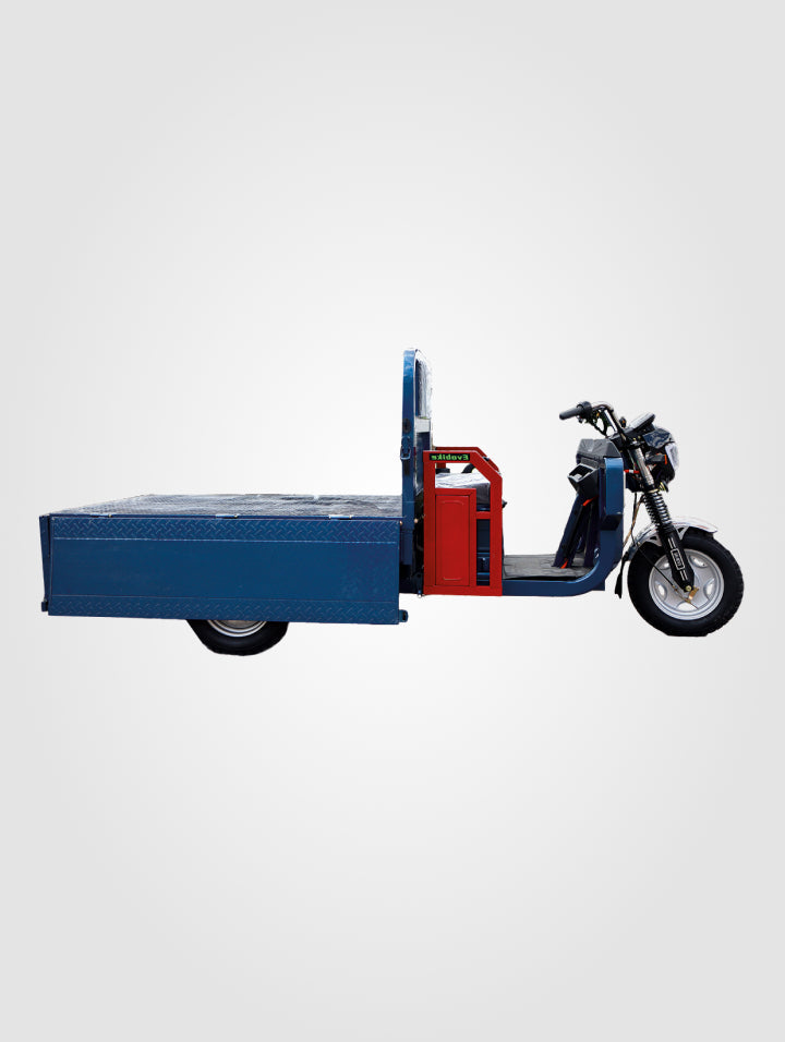 Triciclo Eléctrico Tank 160 | Rendimiento Industrial y Seguridad